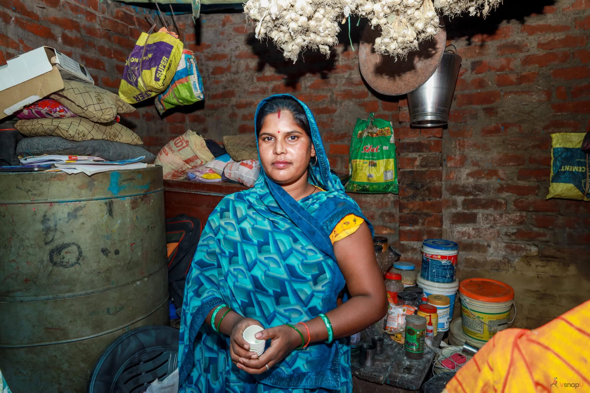 Gita Gupta spends more time on her microenterprises now